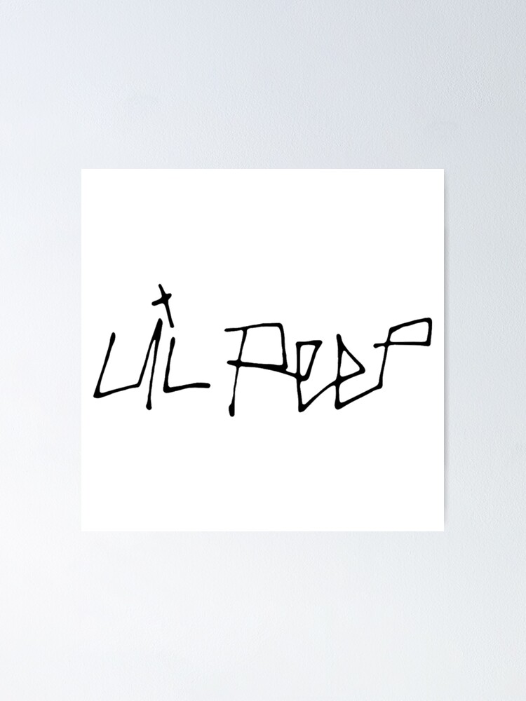 "Lil Peep Signature" Poster for Sale by shauna220 | Redbubble