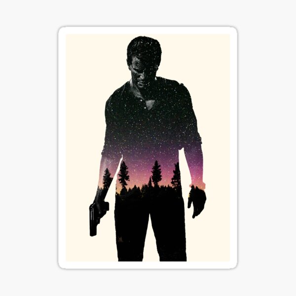 "Nathan Drake Uncharted" Sticker for Sale by Savleub | Redbubble