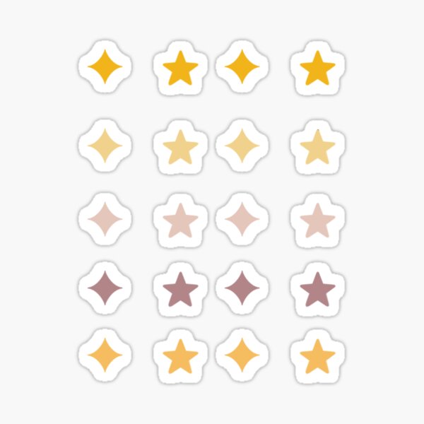 "STAR PACK" Sticker for Sale by marcellem | Redbubble