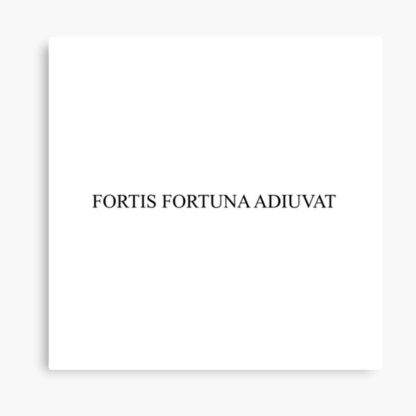Fortis Canvas Prints | Redbubble