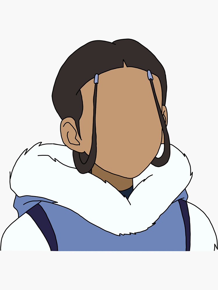 "Katara" Sticker by Halyn-Marie | Redbubble
