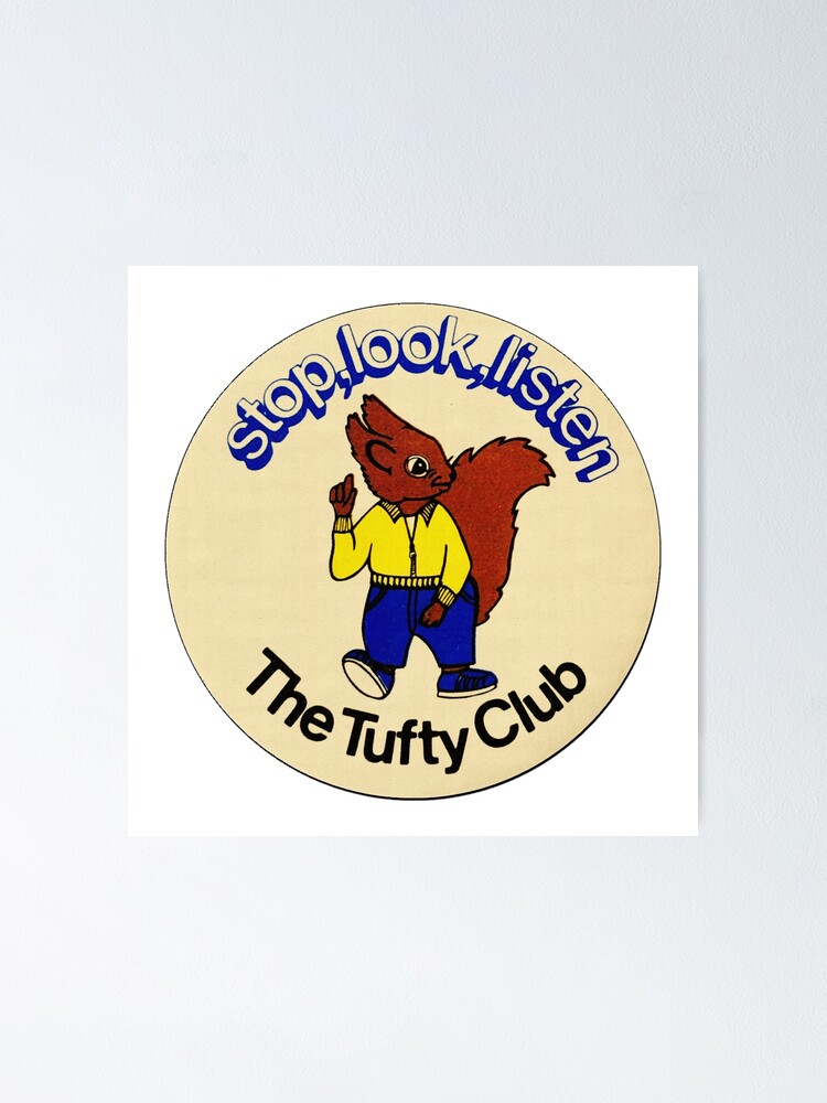 "Tufty Club" Poster by attractivedecoy | Redbubble