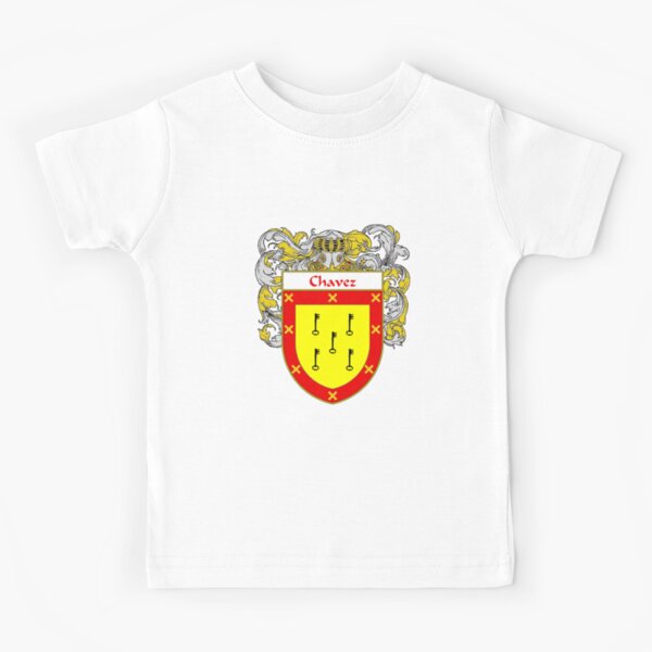 " Chavez Coat of Arms/Family Crest" Kids T-Shirt for Sale by ...