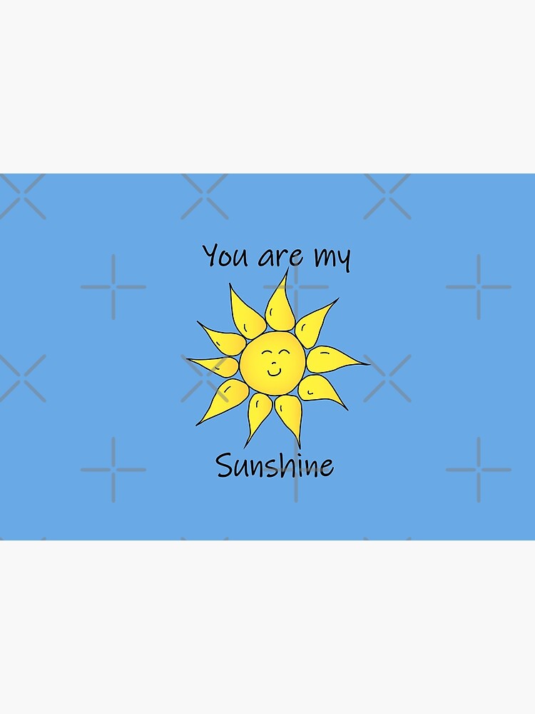 "You Are My Sunshine, Cute Sun" Mask for Sale by JRice66 | Redbubble