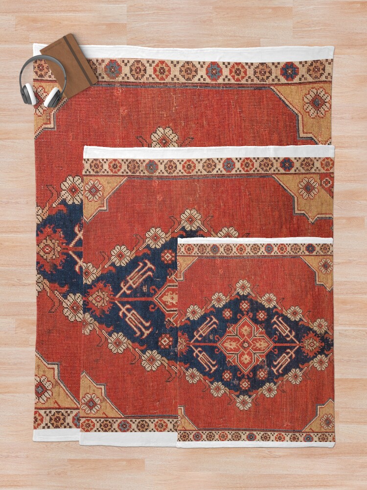 "Southwest Tuscan Shapes II // 18th Century Aged Dark Blue Redish ...