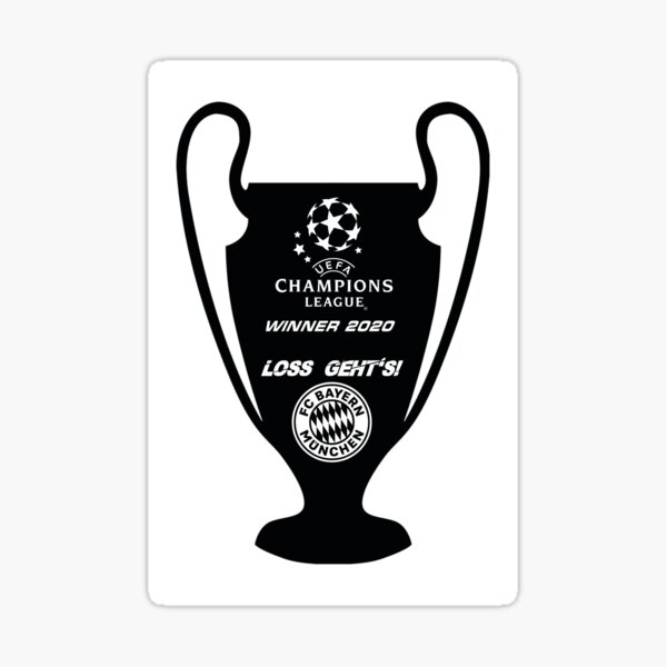 "BAYER MUNICH CHAMPIONS LEAGUE" Sticker by ArtAPart | Redbubble
