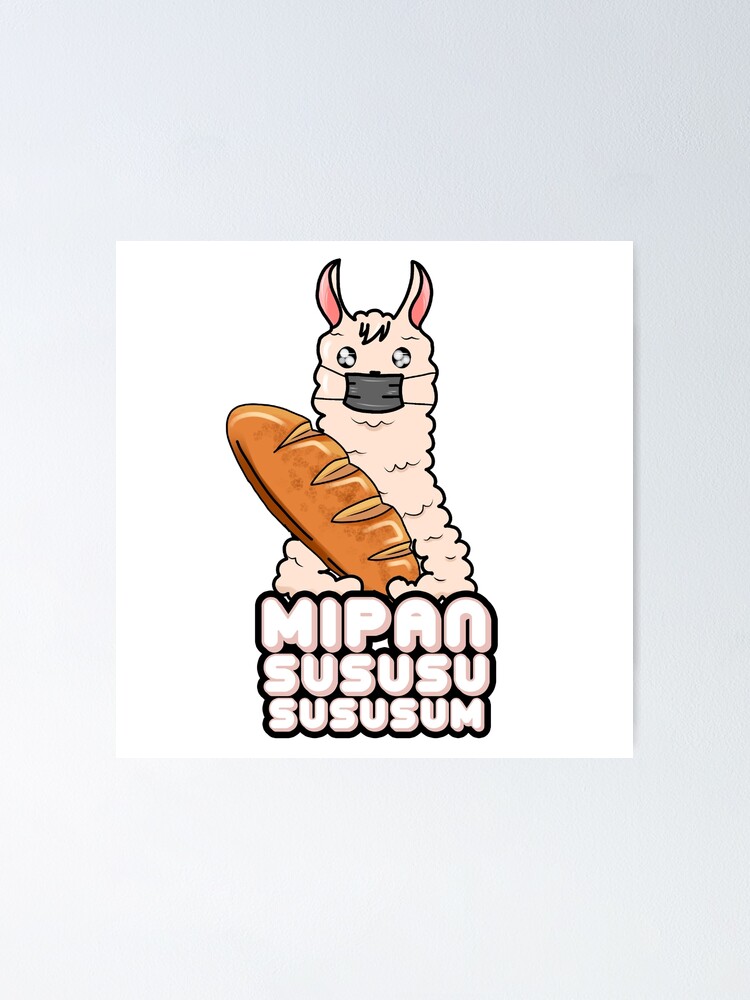 "Mipan Sususu sususum" Poster for Sale by nisasenpai | Redbubble