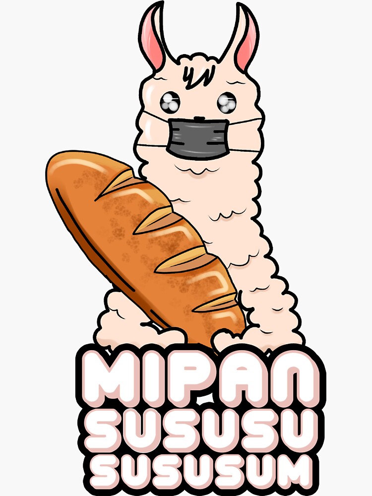 "Mipan Sususu sususum" Sticker for Sale by nisasenpai | Redbubble