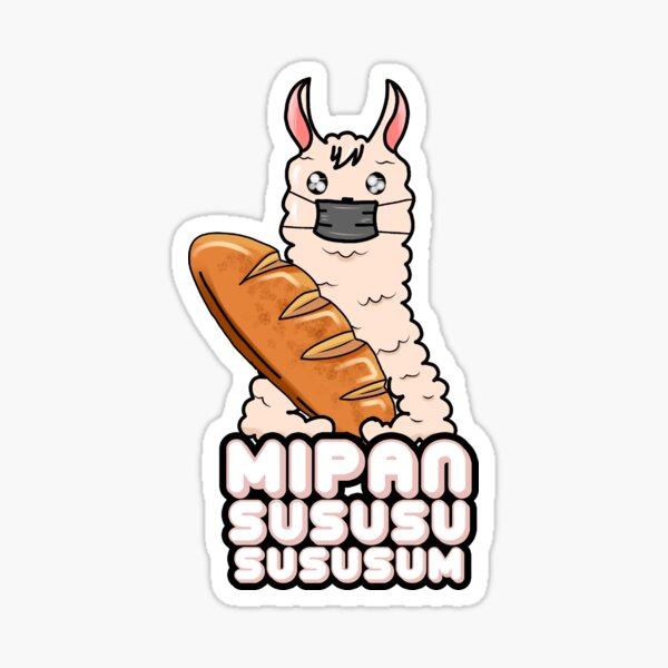 "Mipan Sususu sususum" Sticker for Sale by nisasenpai | Redbubble