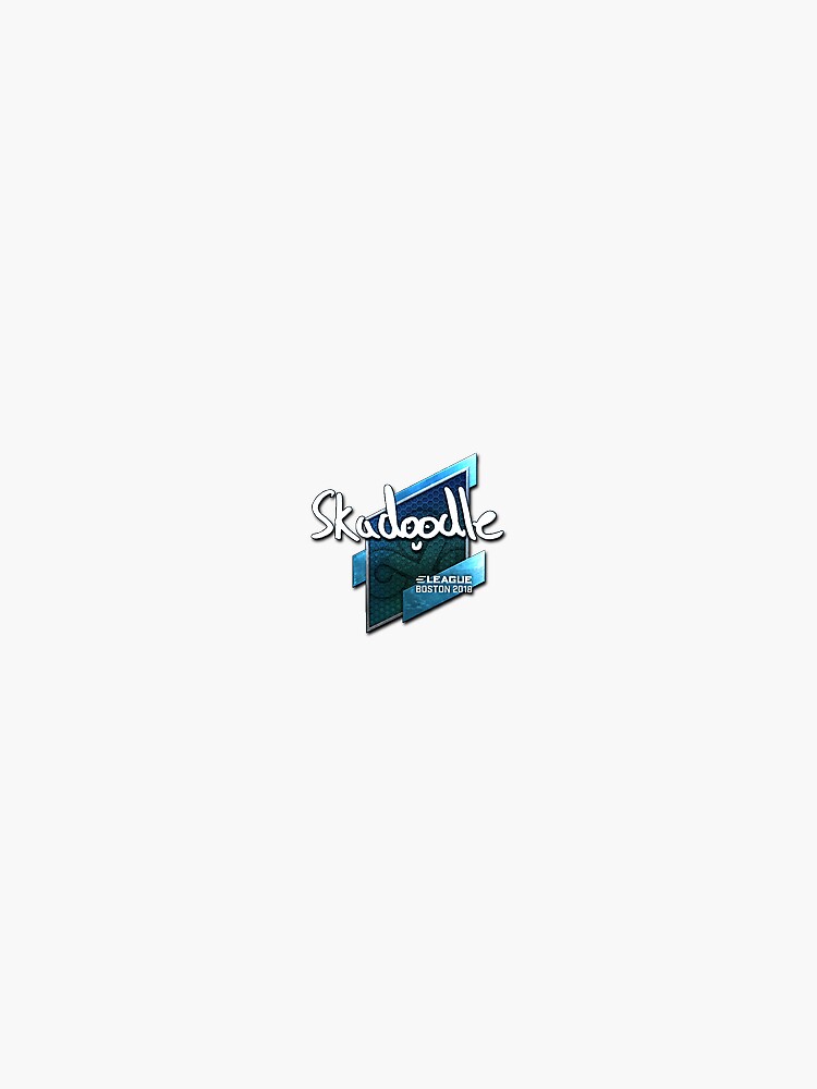 "Skadoodle Eleague Boston Major" Sticker for Sale by simonsays01 ...