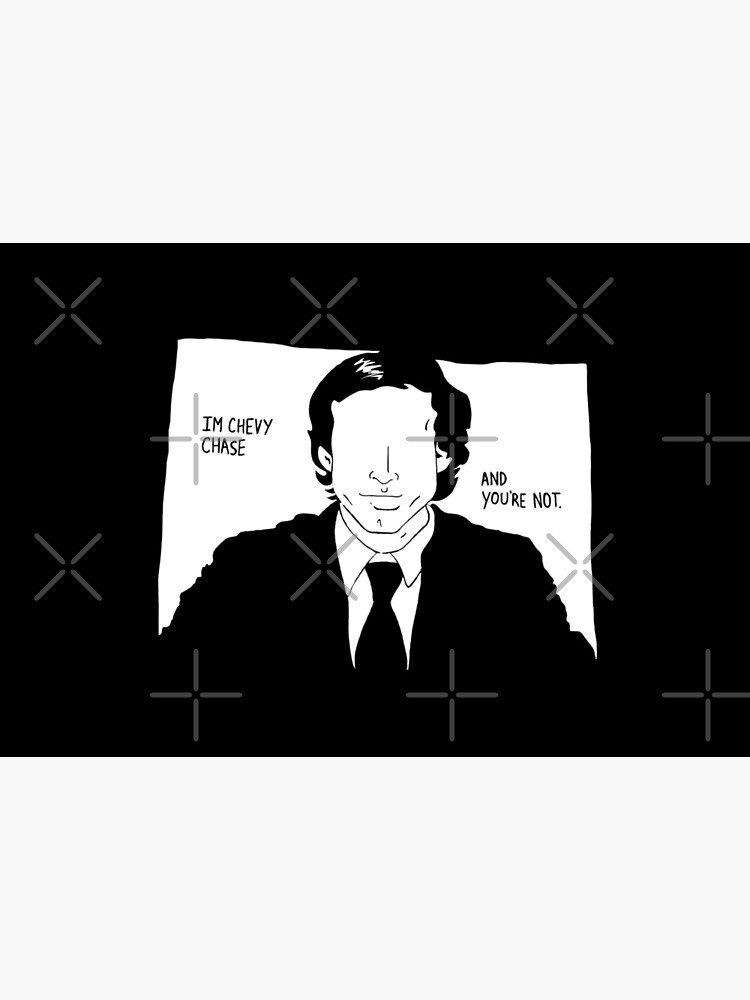 "'I'm Chevy Chase, and You're Not.' " Mask by culturefox | Redbubble
