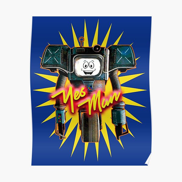 "Yes Man" Poster by DBnation | Redbubble