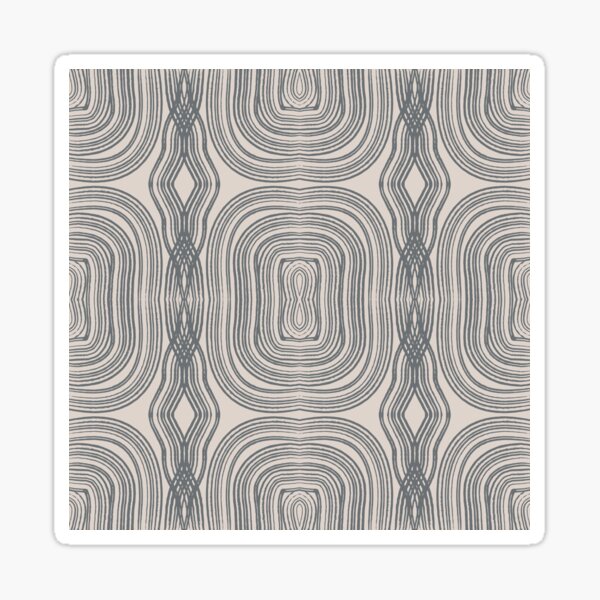 "Blue Aztec vibes" Sticker for Sale by FunkyPattern | Redbubble