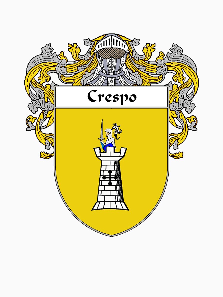 "Crespo Coat of Arms/Family Crest" T-shirt by carpediem6655 | Redbubble