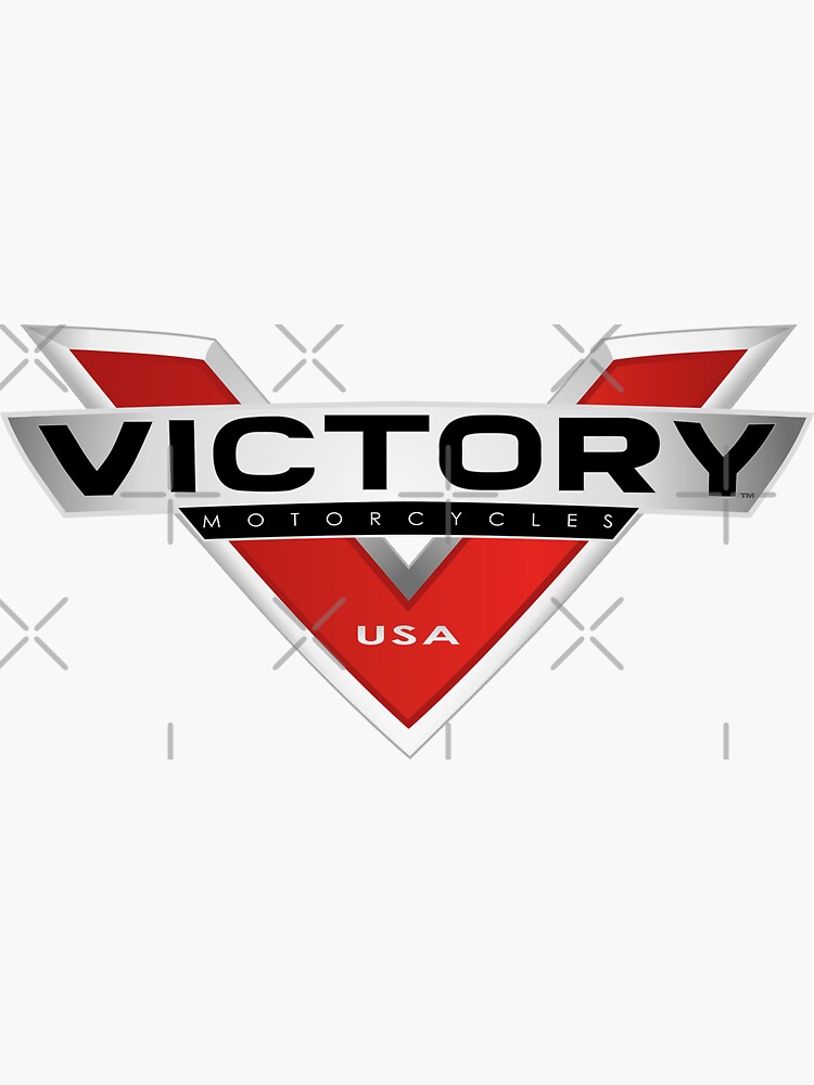 "Victory Motorcycles" Sticker for Sale by maddz-la | Redbubble