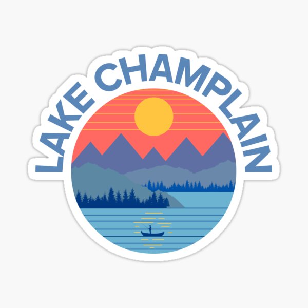 "Lake Champlain" Sticker for Sale by bcv122 | Redbubble