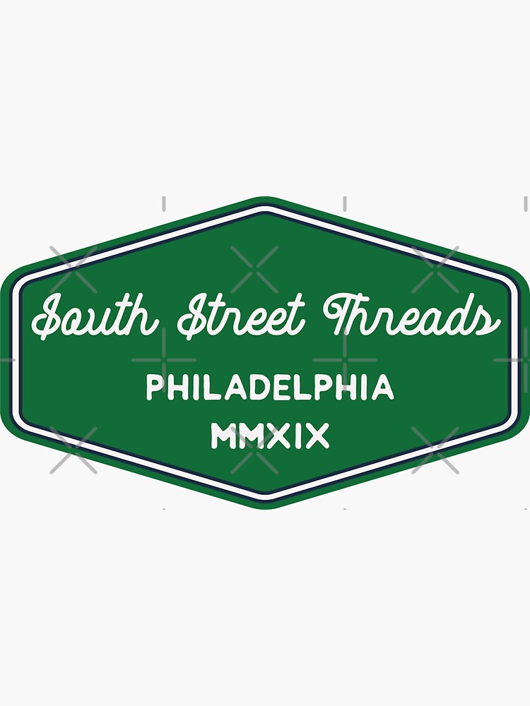"South Street Threads - Rebrand" Sticker for Sale by South Street ...