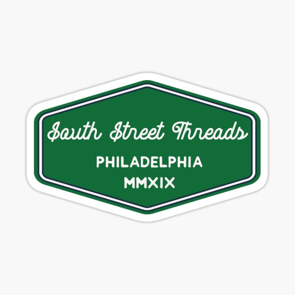 "South Street Threads - Rebrand" Sticker for Sale by South Street ...