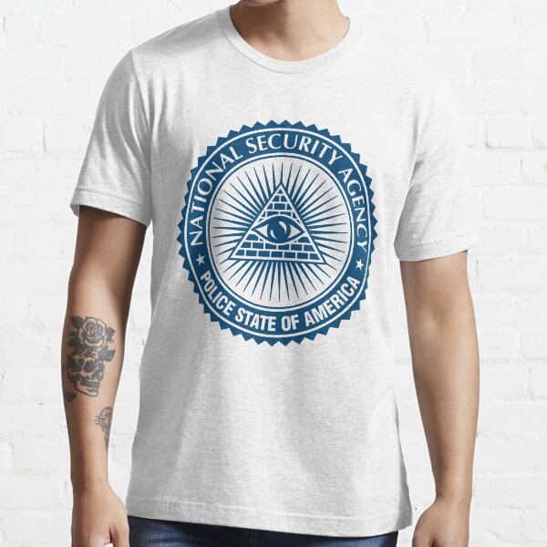"NSA Police State Spy" T-shirt by DavidAyala | Redbubble | nsa t-shirts ...