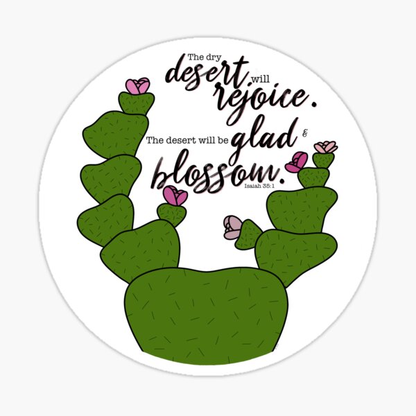 Cactus Bible Verse Gifts & Merchandise | Redbubble