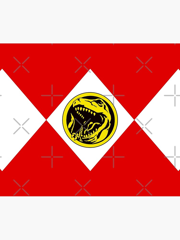 "MMPR Red Ranger With Coin" Tapestry for Sale by Estela Costa | Redbubble