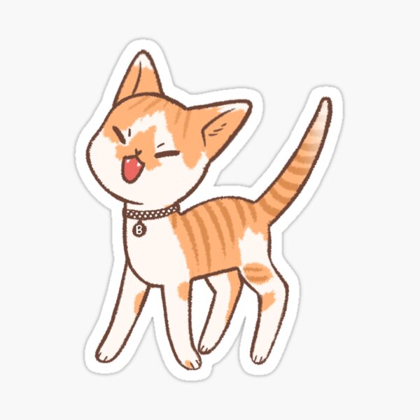 "Benny SCREAM!" Sticker for Sale by sarge-the-kitty | Redbubble