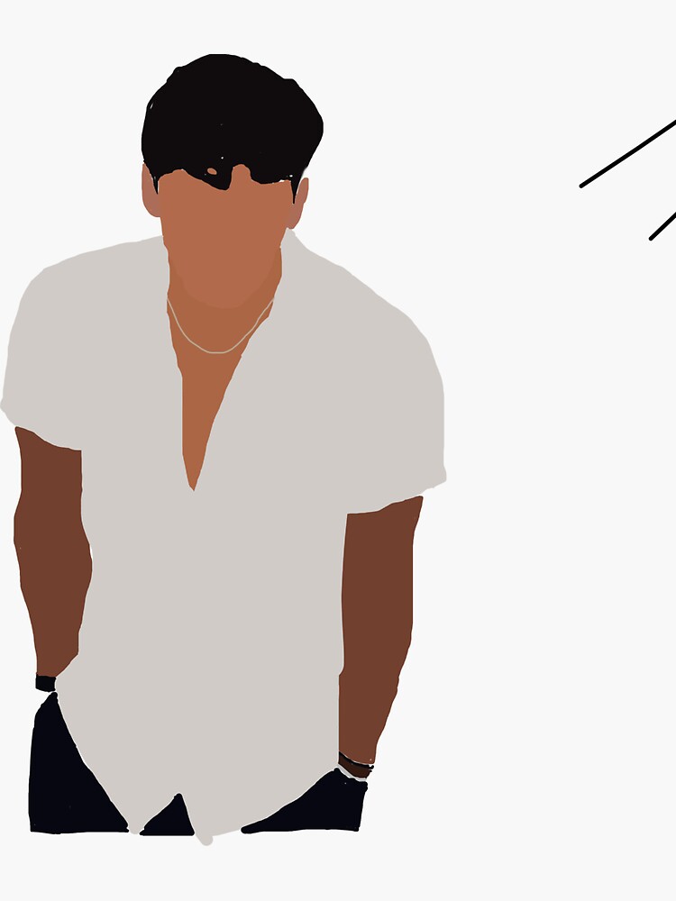 "Noah Beck Design" Sticker by makenhay | Redbubble