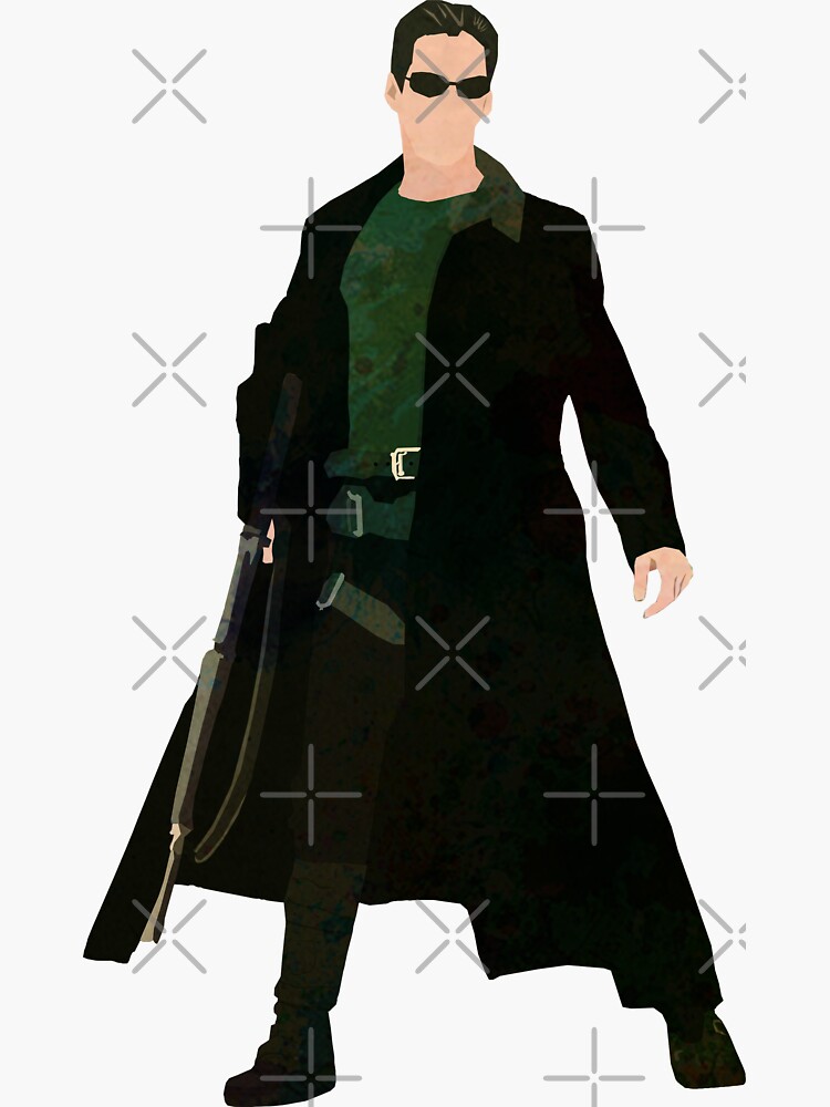 "The Matrix" Sticker for Sale by StellaGraceTees | Redbubble