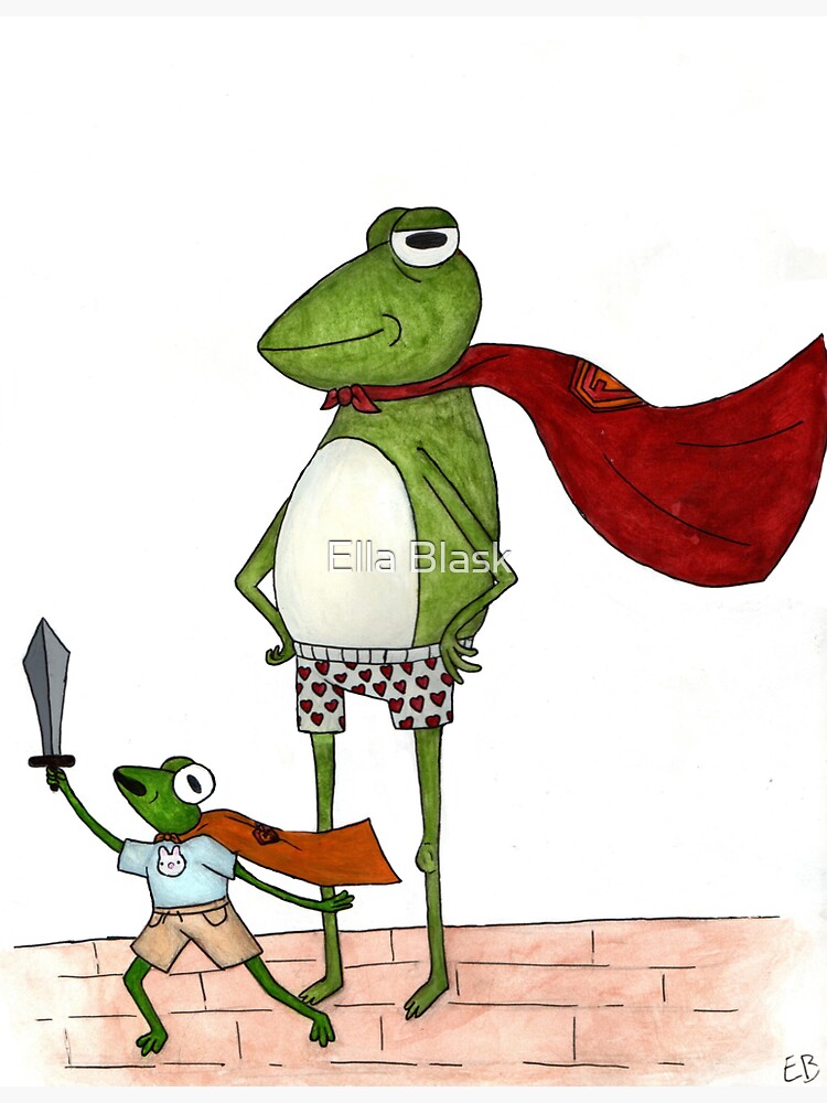 "Frog dad" Sticker for Sale by ella92 | Redbubble