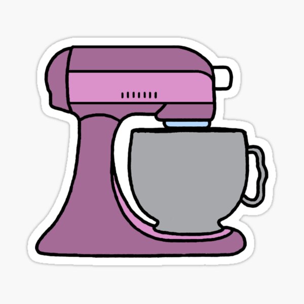 "cute little stand mixer!" Sticker by natalie016 | Redbubble