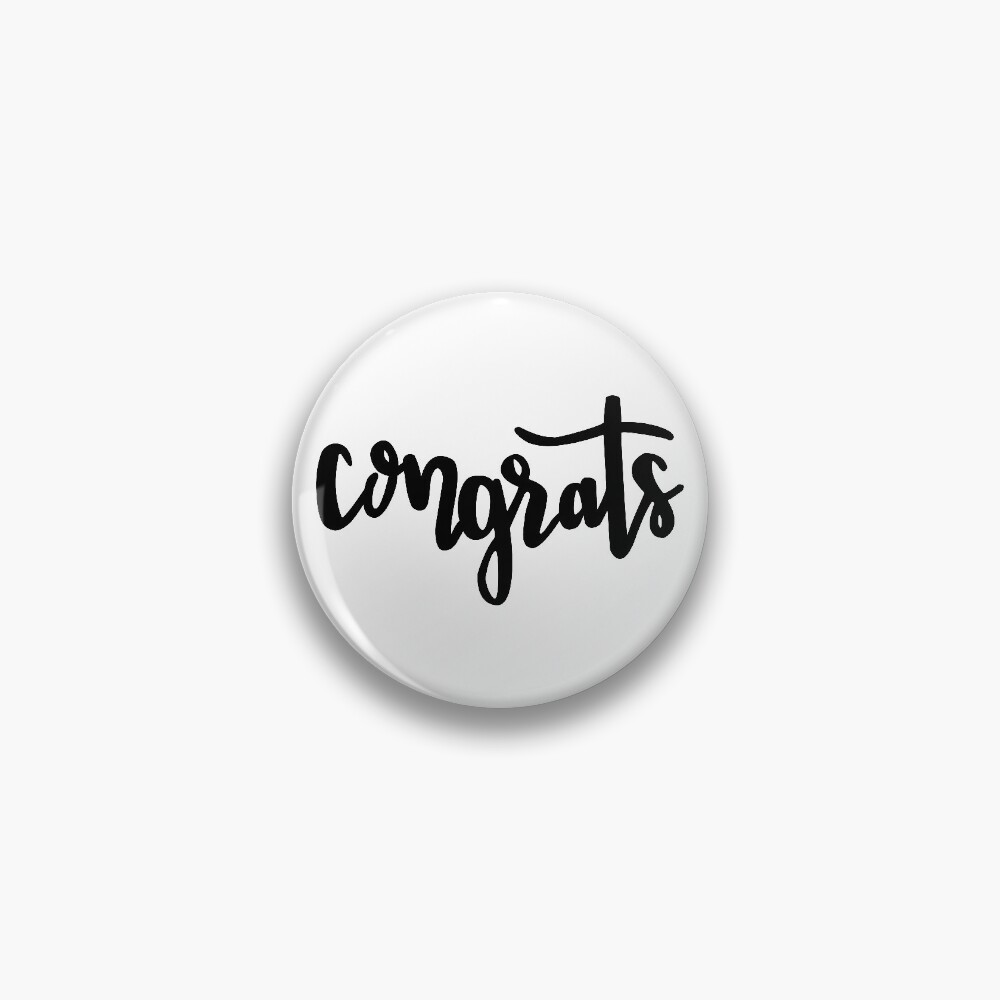 "Congratulations" Sticker for Sale by sk8terchic6 | Redbubble