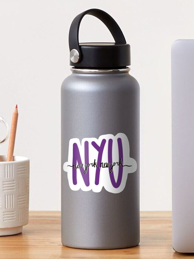 "NYU New York, New York" Sticker for Sale by jecdesigns77 | Redbubble