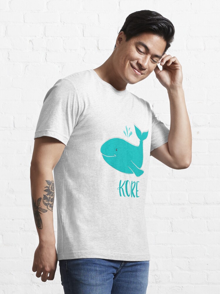 "KORE - BTS Blue Whale" T-shirt by MakeItArt | Redbubble | kore t-shirts - bts kore t-shirts ...
