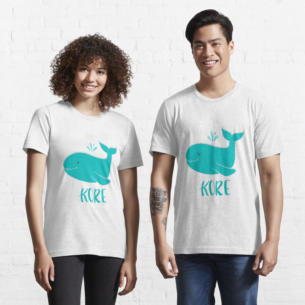 "KORE - BTS Blue Whale" T-shirt by MakeItArt | Redbubble | kore t-shirts - bts kore t-shirts ...