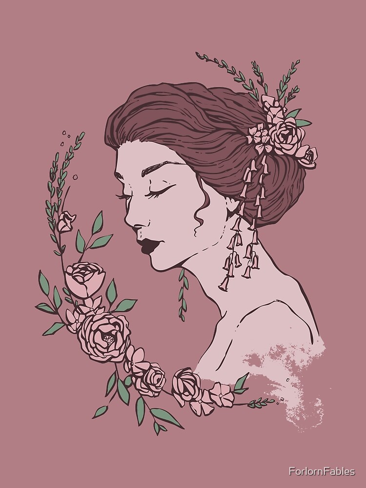 Persephone Pink By Forlornfables Redbubble