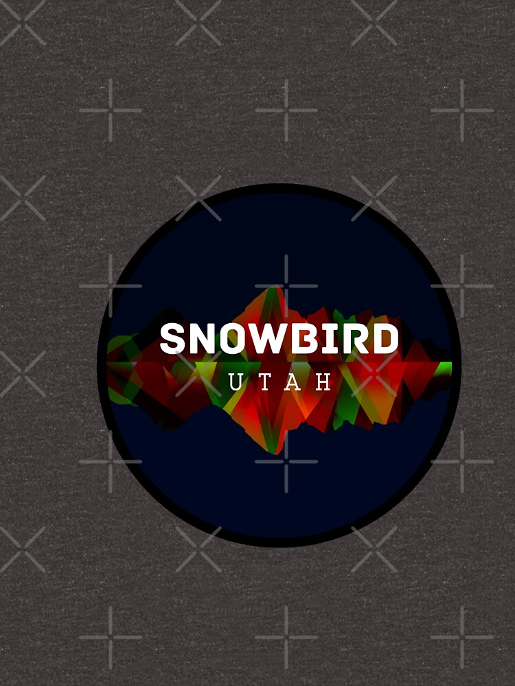 "Snowbird - Utah" T-shirt by MiloAndOtis | Redbubble