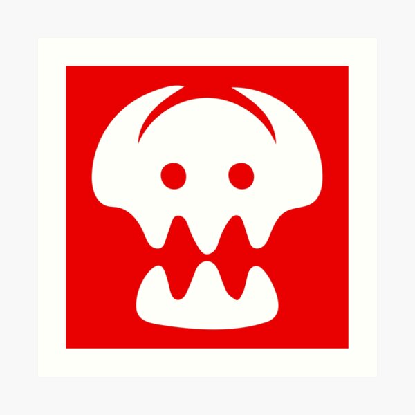 "Toothless Tail Symbol - HTTYD" Art Print for Sale by -Panda-Monium ...