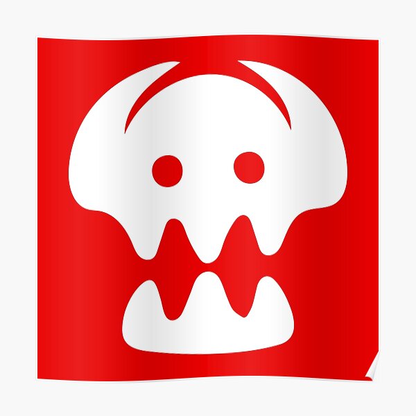 "Toothless Tail Symbol - HTTYD" Poster by -Panda-Monium- | Redbubble