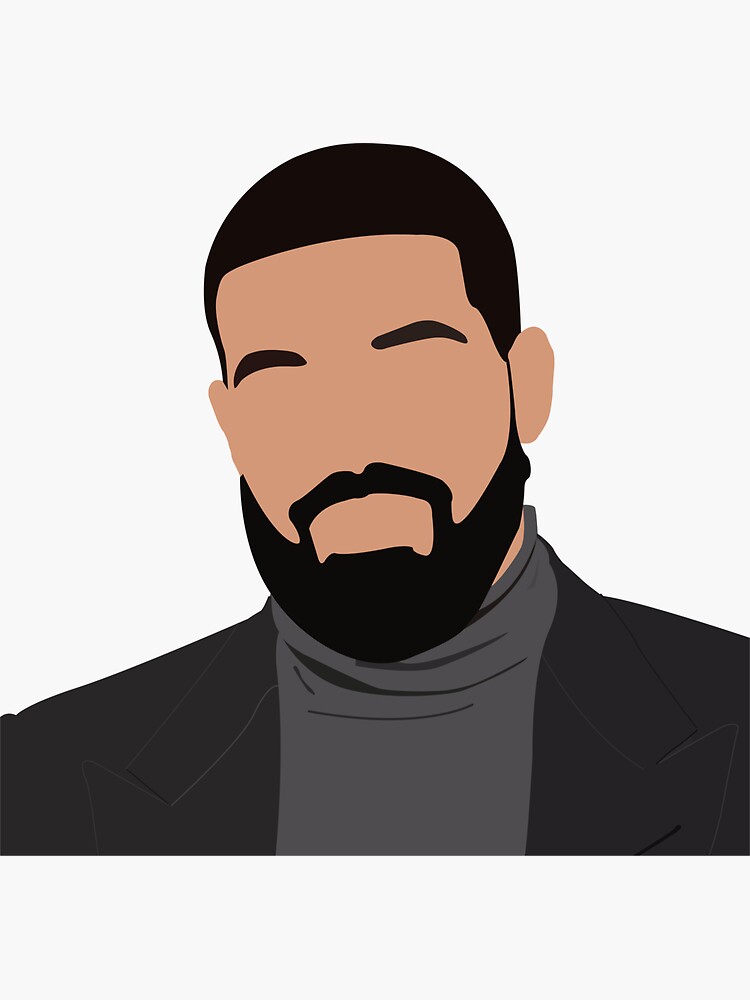 "Drake Sticker" Sticker for Sale by NickGuy | Redbubble
