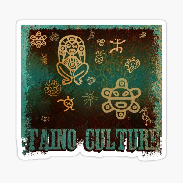"Taino culture" Sticker by obedtheartist | Redbubble