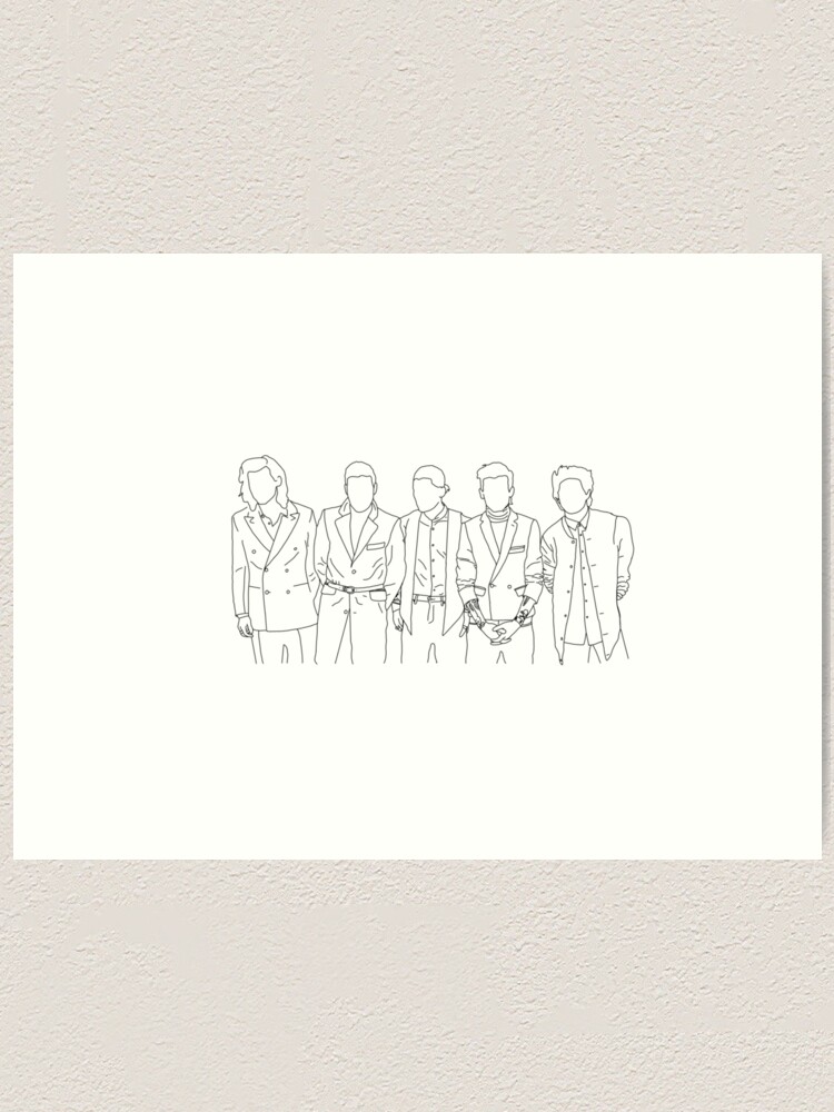 "One Direction Car Decal" Art Print by 1DCustoms | Redbubble