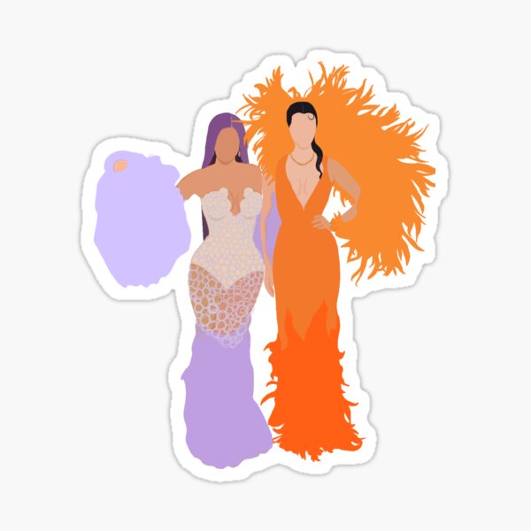 "Kylie and Kendall Jenner" Sticker for Sale by LaneysArt | Redbubble