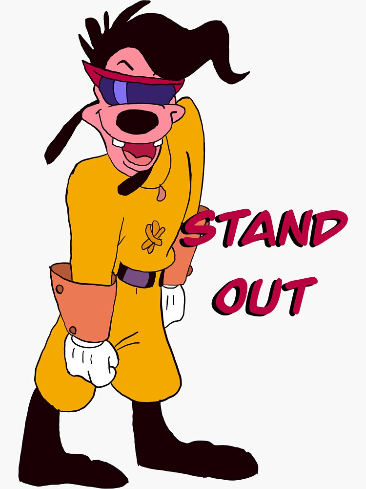 "Stand Out" Sticker for Sale by AllyInDreamland | Redbubble