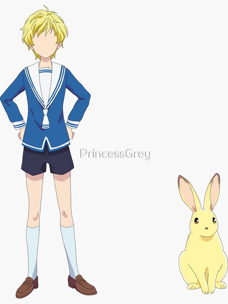 "Momiji Sohma Simple" Sticker by PrincessGrey | Redbubble