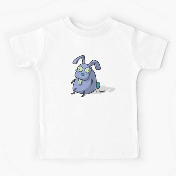 "Derp rabbit farting" Kids T-Shirt for Sale by Andre Gascoigne | Redbubble