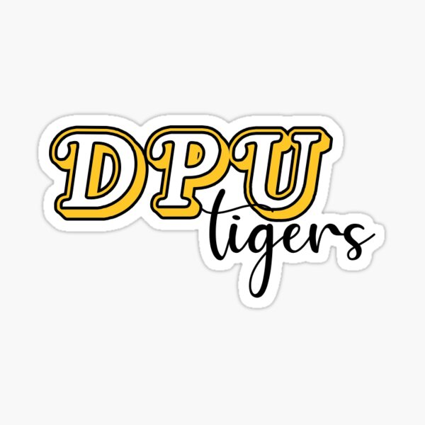 "DPU tigers" Sticker for Sale by Megan-Kendall | Redbubble