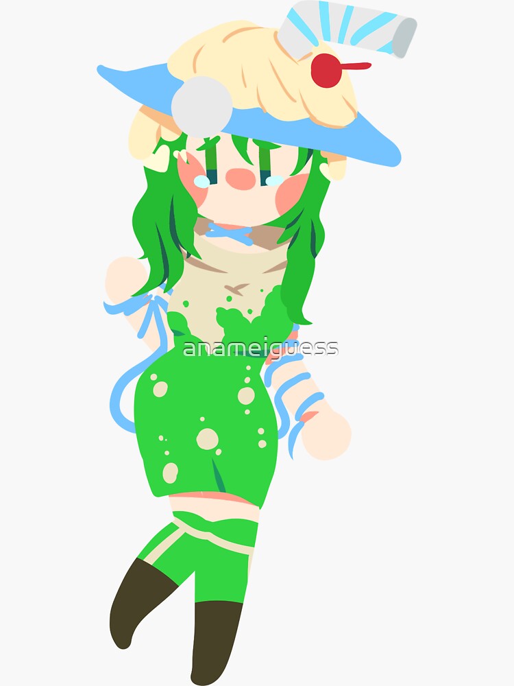 "Tia Safalin Chibi" Sticker by anameiguess | Redbubble