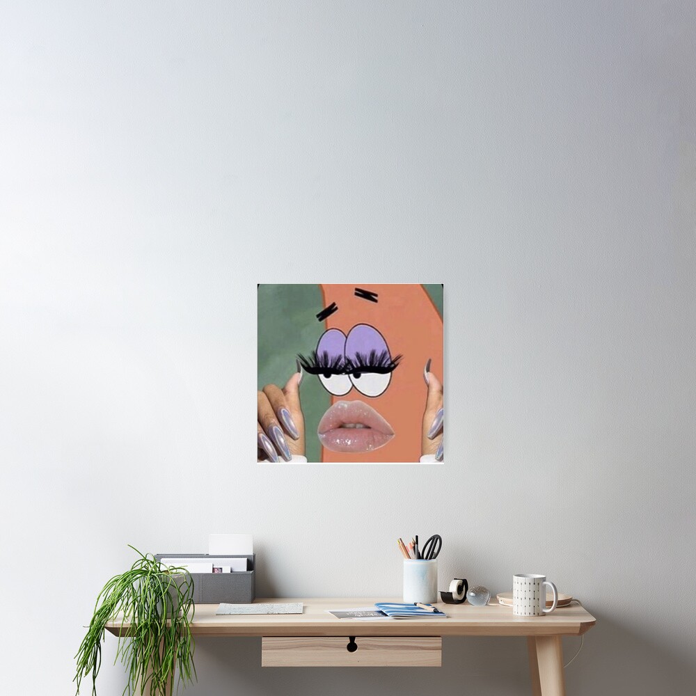 Póster «Periodt Patrick Meme» de MamoesDoodles | Redbubble