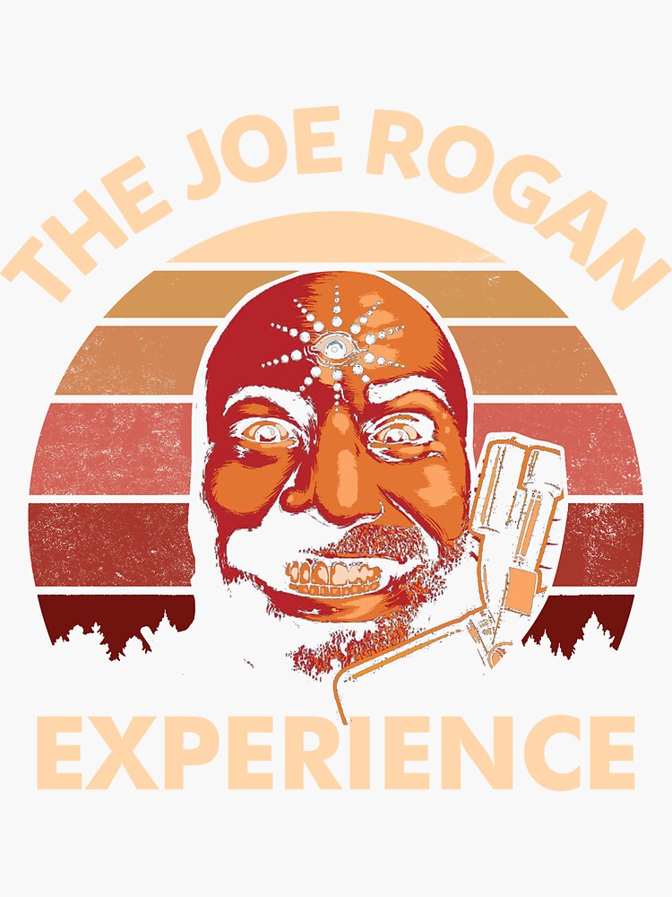 "Joe Rogan Vintage Artwork" Sticker for Sale by joyirengt | Redbubble