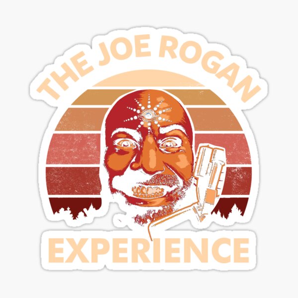 "Joe Rogan Vintage Artwork" Sticker for Sale by joyirengt | Redbubble